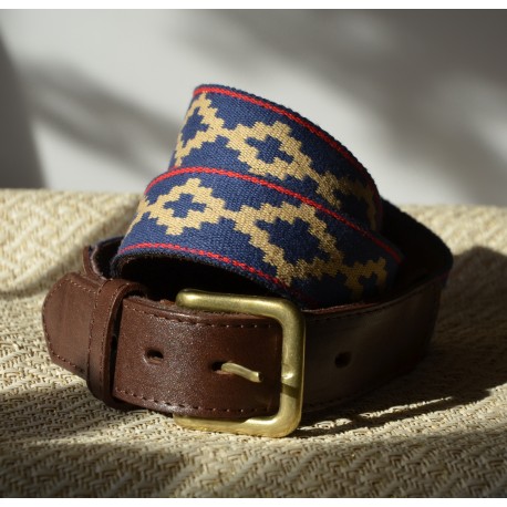 ceinture argentine polo guarda pampa AZUL BLEU